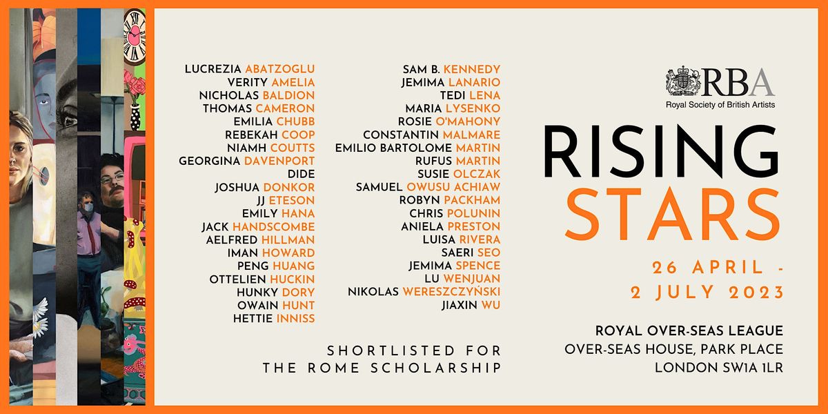 RBA RISING STARS 2023 Private View | The Royal Over-Seas League, London, EN | April 25, 2023