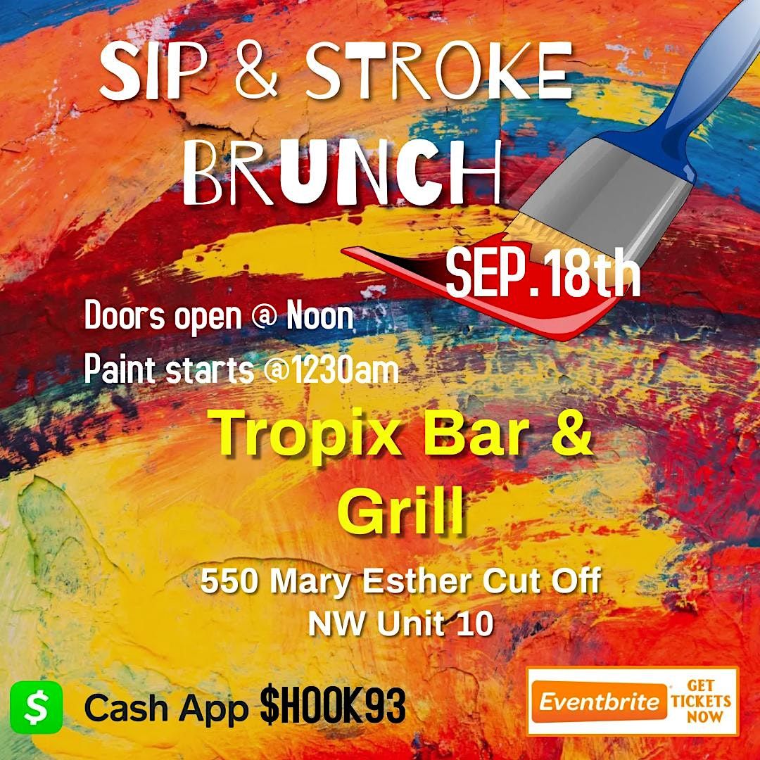 Sip and Stroke Brunch | Tropix Bar and Grill, Fort Walton Beach, FL ...