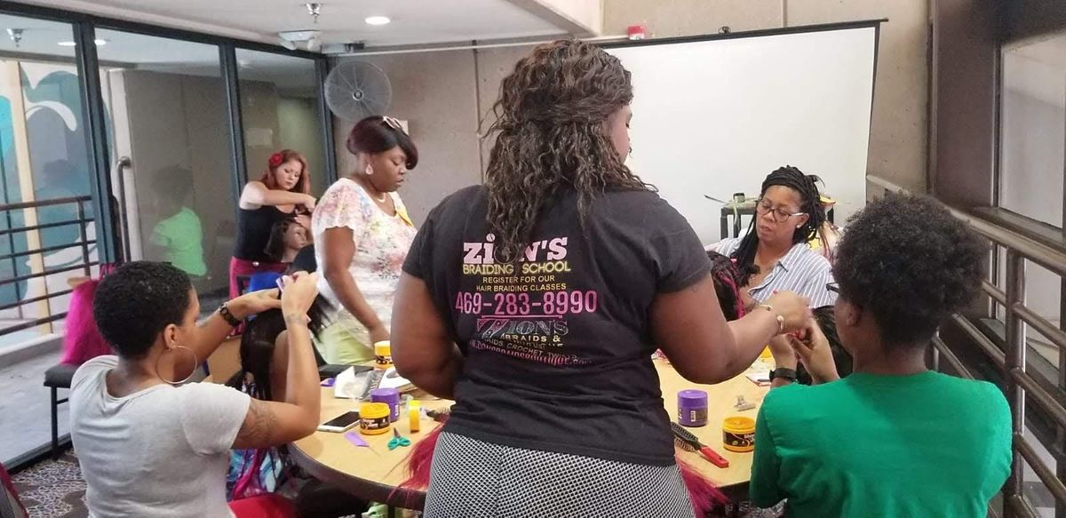 5 Days Braiding Class - SATURDAYS ONLY | Zion’s braiding school ...