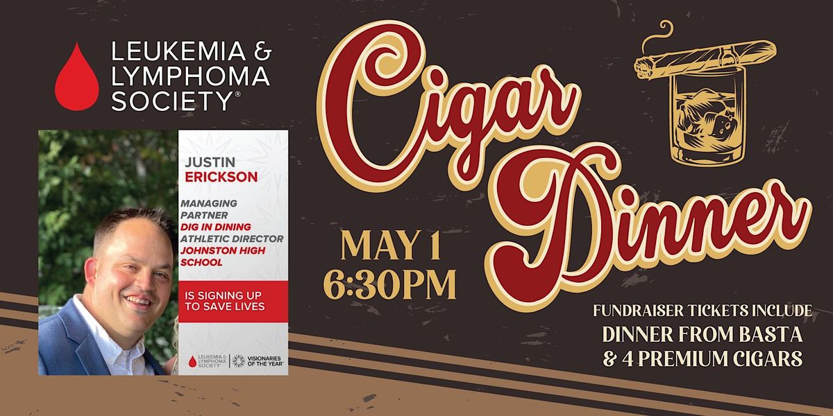 Cigar Dinner Fundraiser | St. Mary Feast Society, Cranston, RI | May 1 ...
