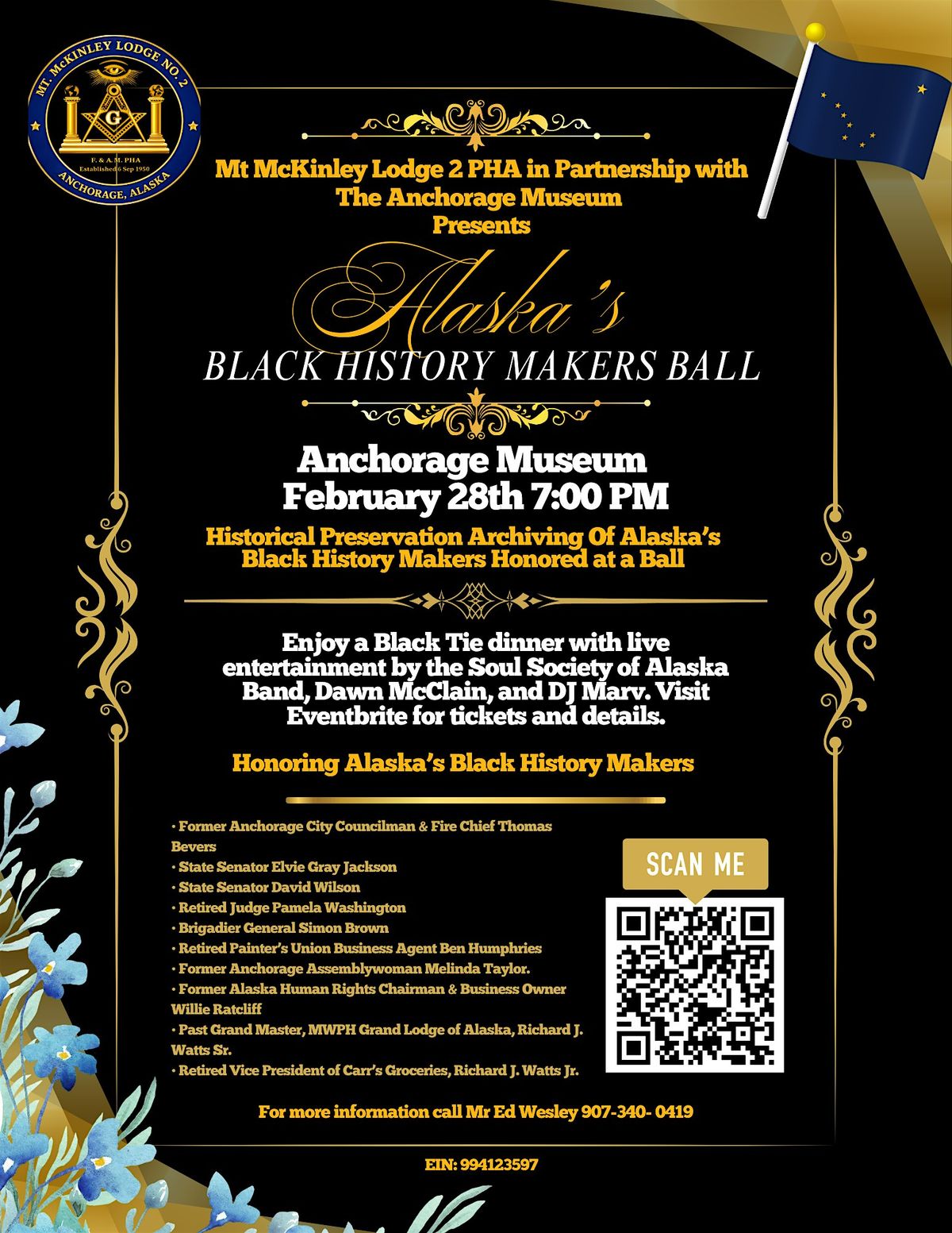 Advertise Your Business: Alaskas Black History Makers Ball at Anchorage ...
