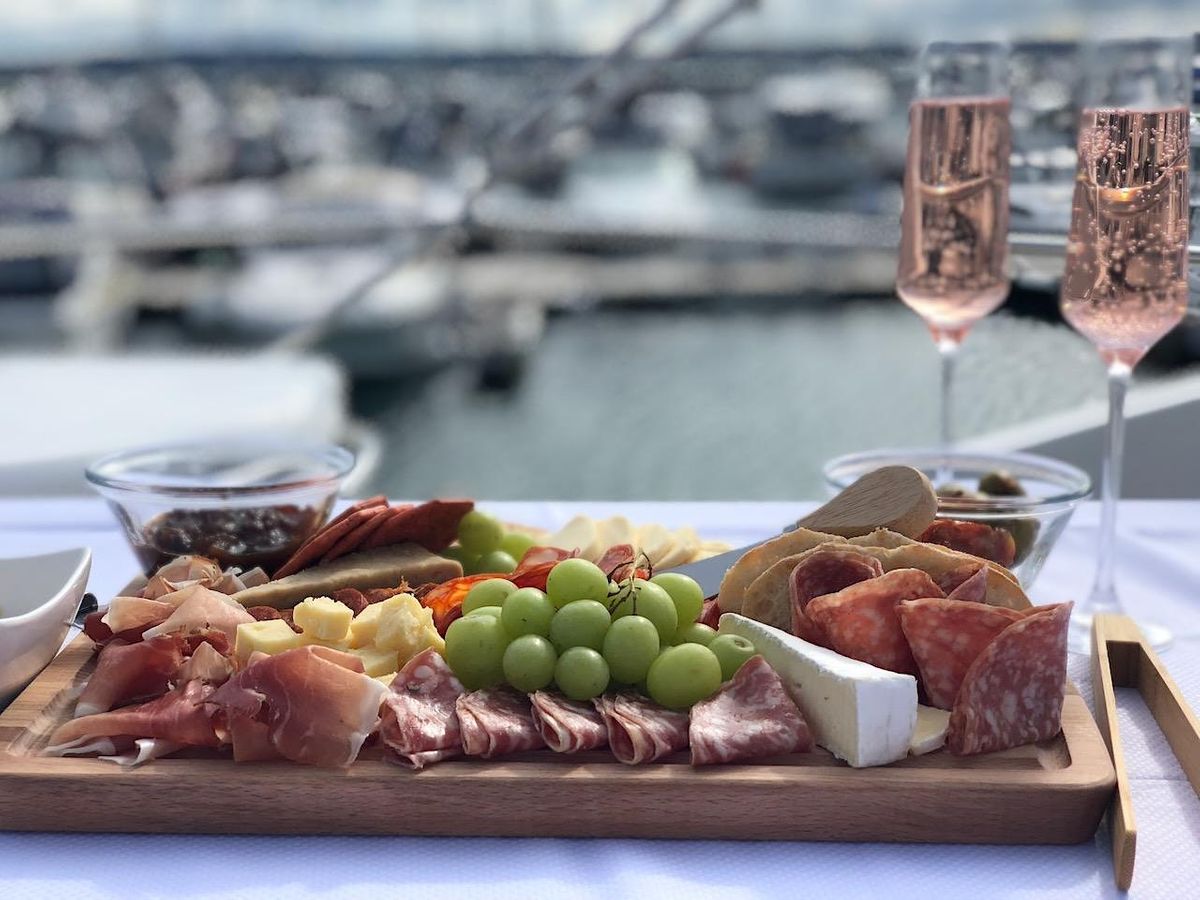 Bottomless Prosecco and Charcuterie on board luxury Sunseeker Yacht! at ...