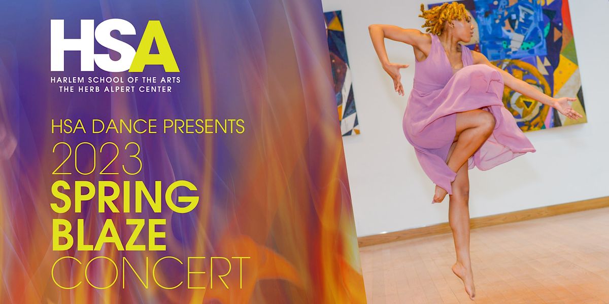 2023 Spring Blaze Concert at Harlem School of the Arts, New York on 1st ...