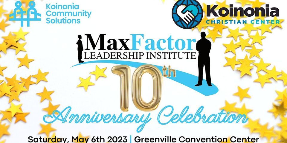 Max Factor Young Men of Excellence 10th Anniversary Dinner at 303 SW Greenville Blvd,Greenville ...