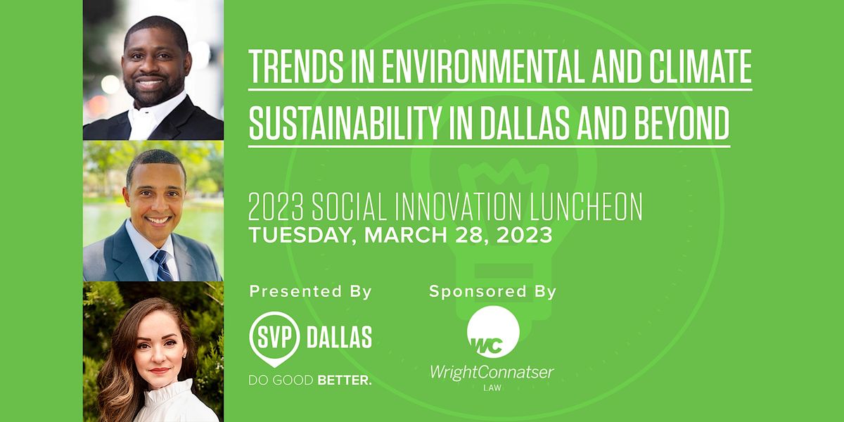 Trends in Environmental and Climate Sustainability in Dallas and Beyond ...