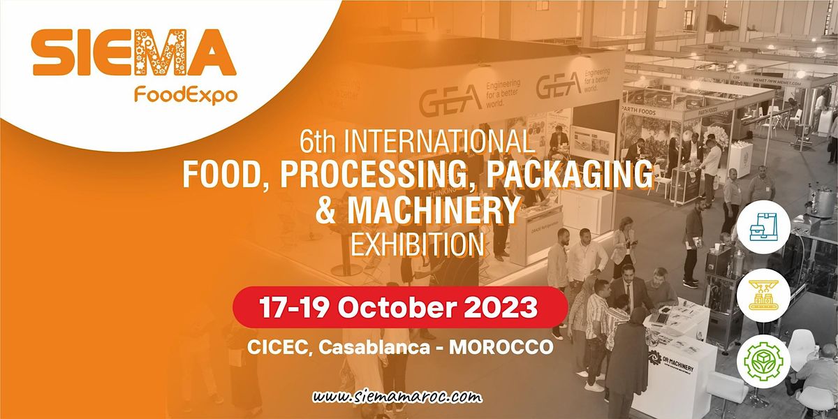 MOROCCO SIEMA 2023 at Exhibition Center Office Of Changes, Casablanca ...
