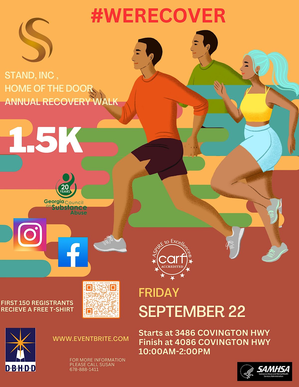 Recovery Walk 2023 STAND, Inc Home of the DOOR #WERECOVER | The DOOR ...