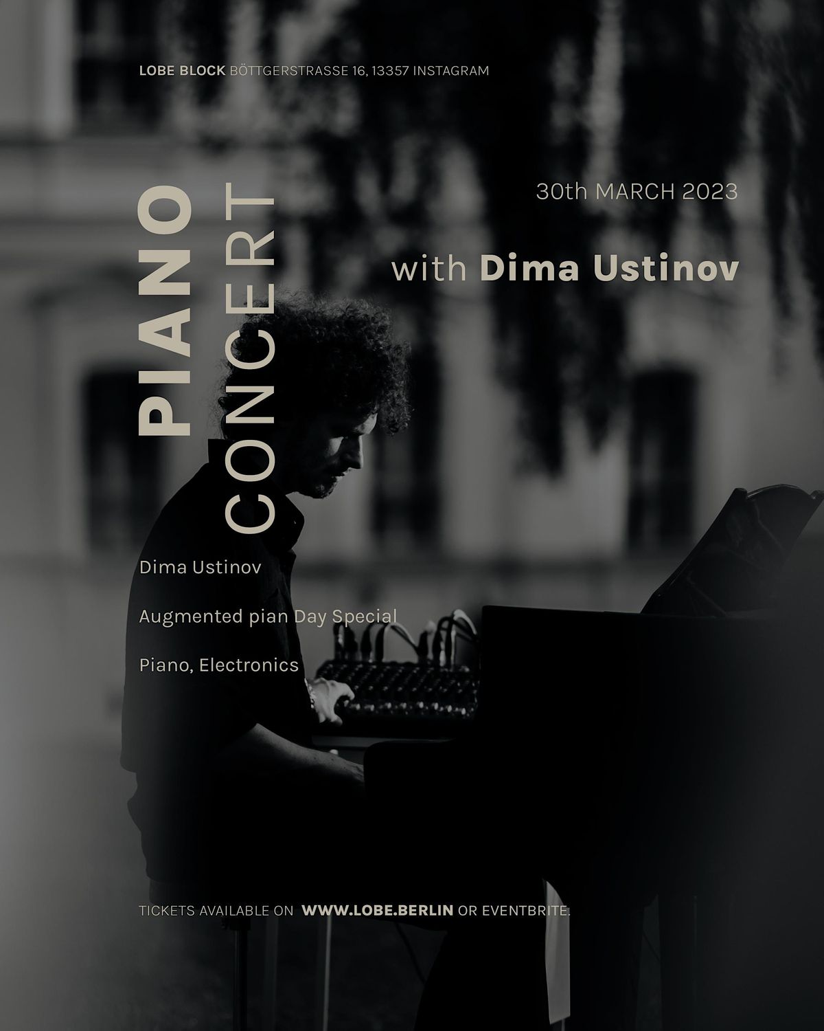 Christophori Concerts at Lobe Block: Dima Ustinov | Lobe Block GmbH ...