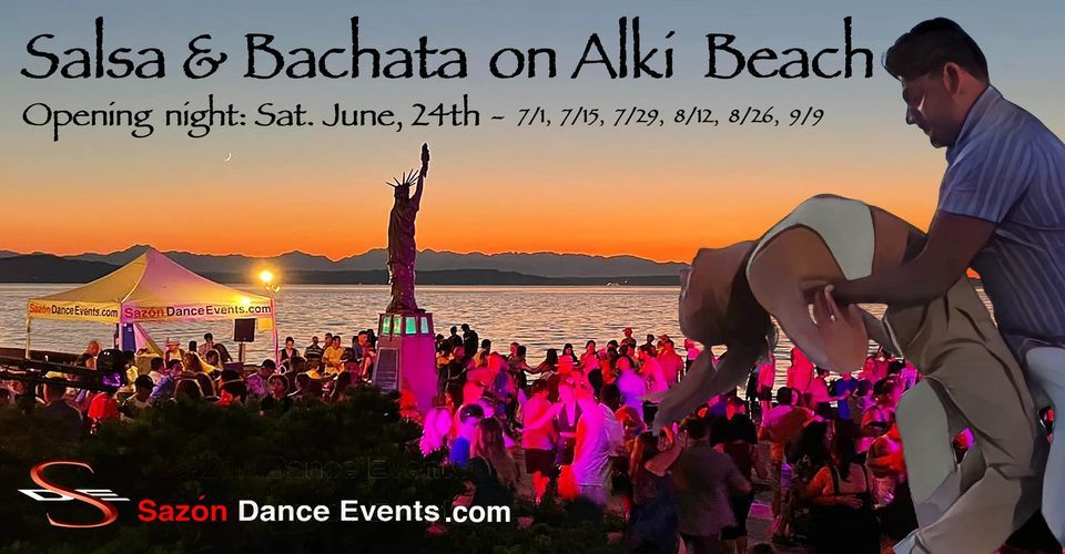 2023 Salsa & Bachata on Alki Beach w/Intro lesson at Salsa & Bachata on ...