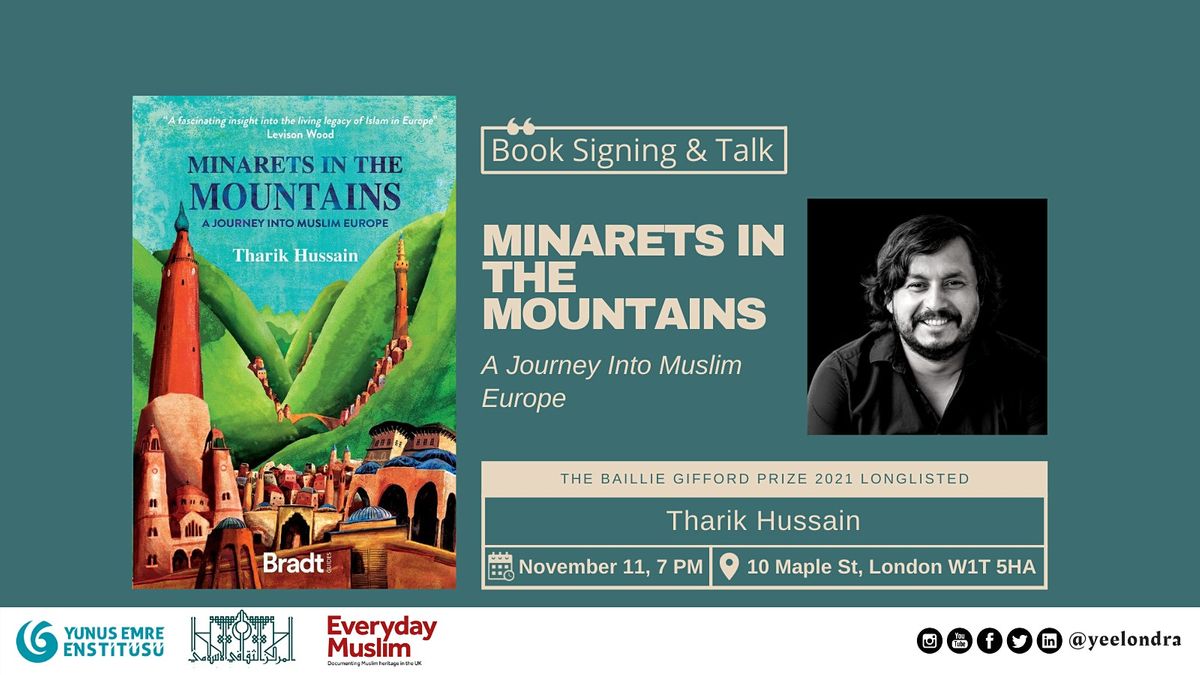 Book Signing & Talk: Tharik Hussain | Yunus Emre Enstitüsü - London ...