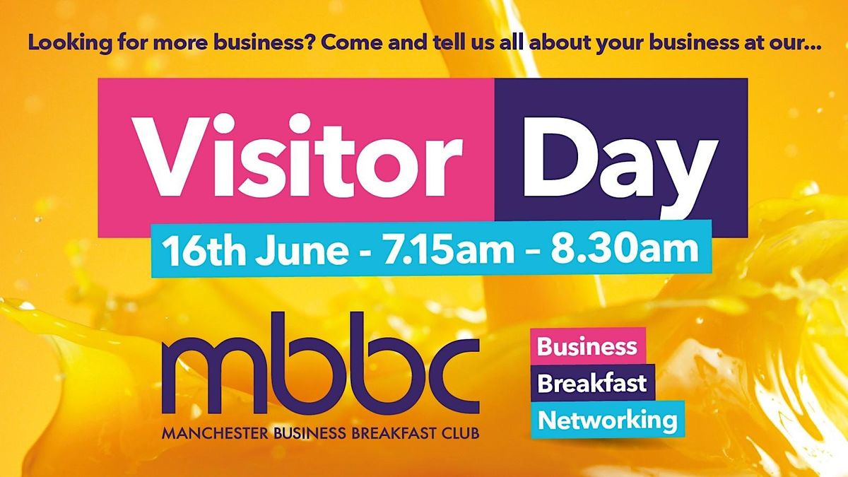Manchester Business Breakfast Club Annual Visitor Day 2023 at ...
