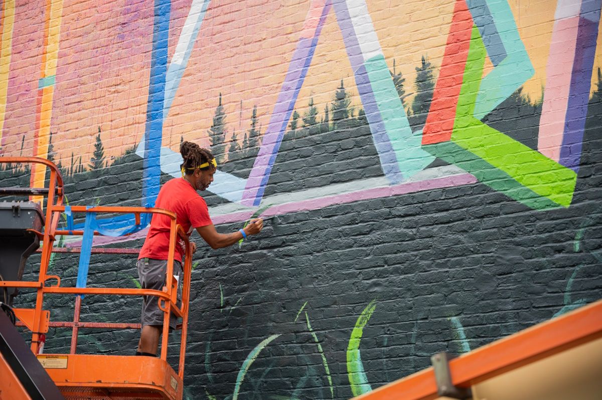 Lessons by Ayo Scott - Unframed Mural Unveiling at Louisiana Endowment ...