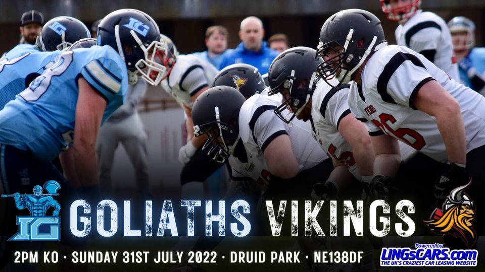 Inverclyde Goliaths v Northumberland Vikings at Thumpas at Druid Park ...