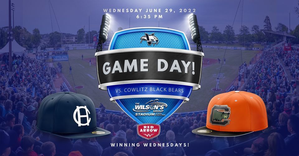 Cowlitz Black Bears vs. Victoria HarbourCats | The Wilson’s Group ...