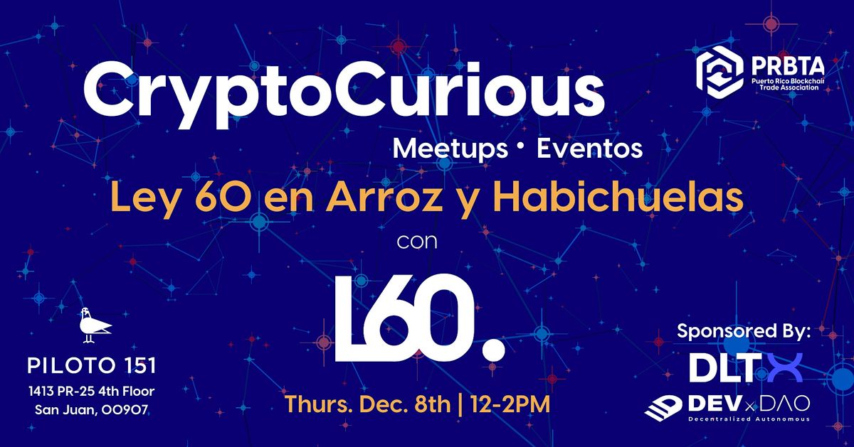 Ley 60 en Arroz y Habichuelas at Piloto 151 Coworking at Santurce ...