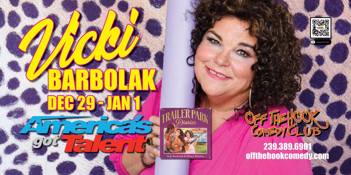 Comedian Vicki Barbolak Live in Naples, Florida! at Off the Hook Comedy ...