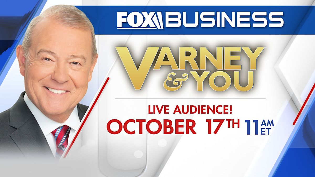 VARNEY & YOU Live Audience! | 1211 6th Ave, New York, NY | October 17, 2022