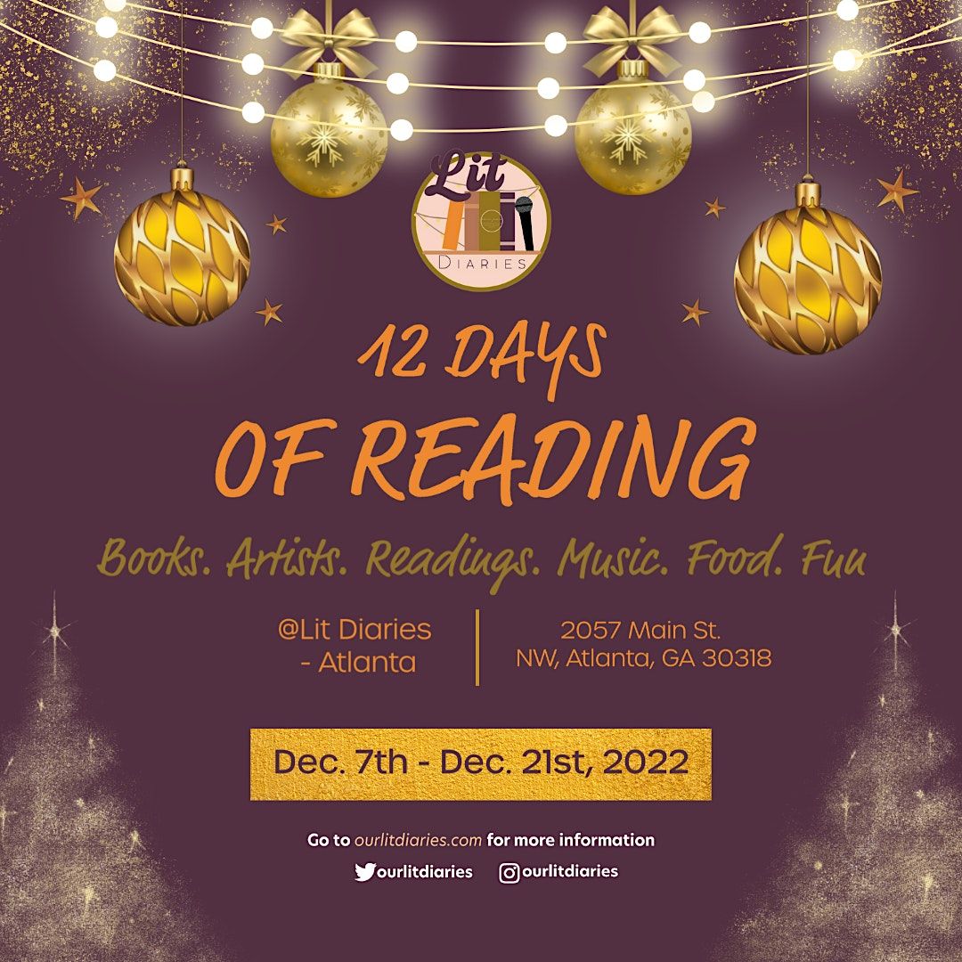 12 Days of Reading at 2057 Main St NW, Atlanta on 7th December, 2022