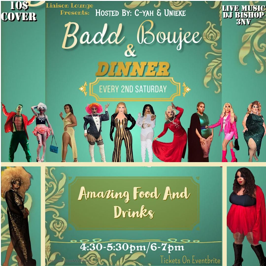 Bad & Boujee Dinner | Liaison Lounge, Sacramento, CA | February 11, 2023