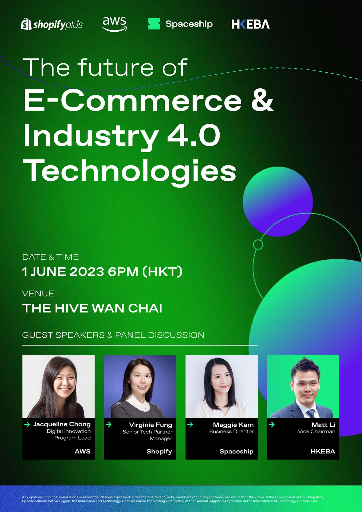 [Shopify x Amazon AWS x Spaceship] Future of E-Commerce & Industry 4.0 ...