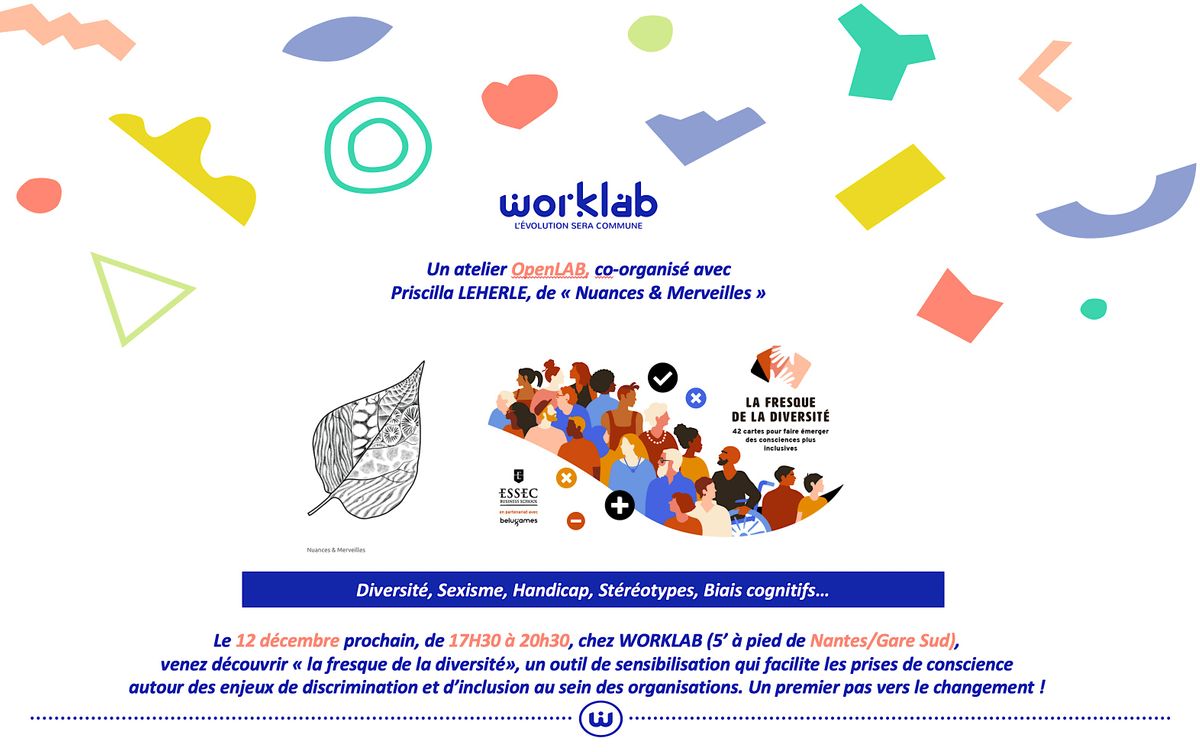 OpenLAB#3 - WORKLAB x Nuances & Merveilles - Fresque de la diversité at ...