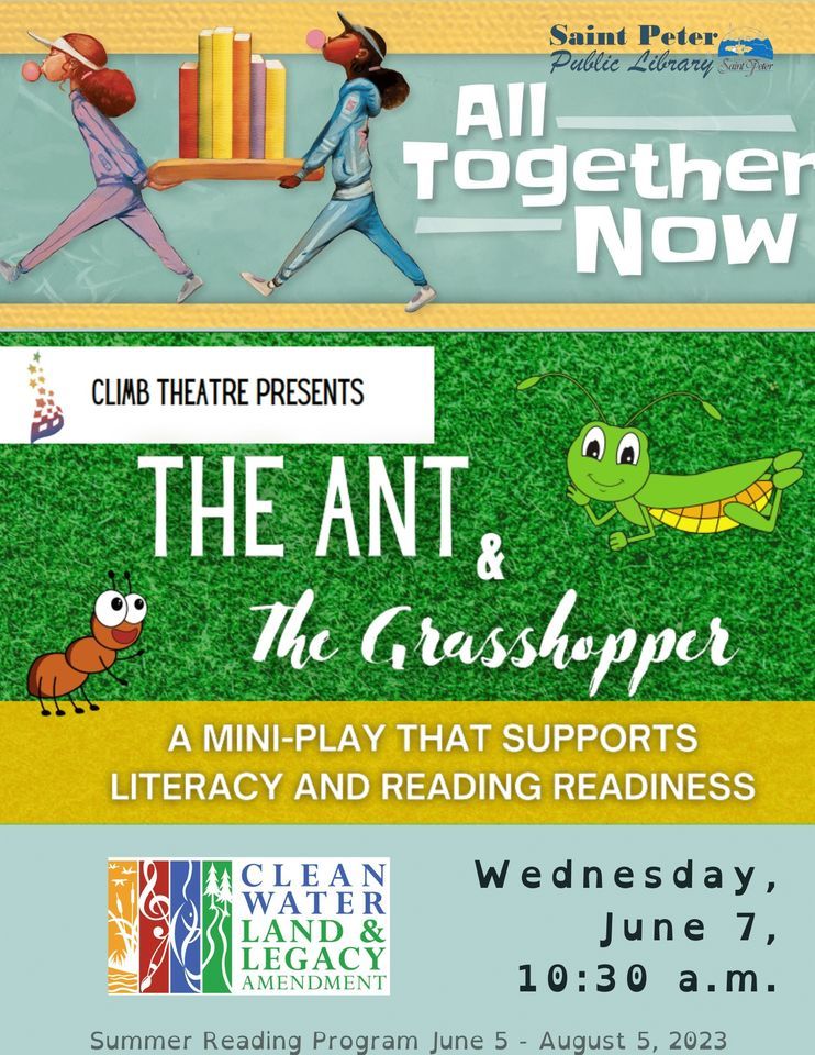 The Ant and the Grasshopper - Cimb Theatre | Saint Peter Public Library ...