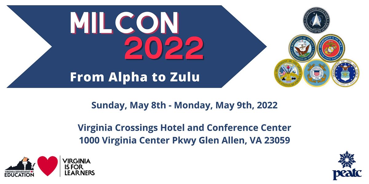 MILCON 2022 - From Alpha to Zulu at Virginia Crossings Hotel ...