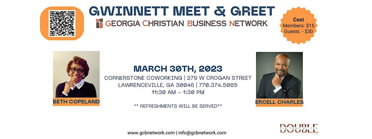GCBN Gwinnett Meet and Greet | Cornerstone Coworking, Lawrenceville, GA ...