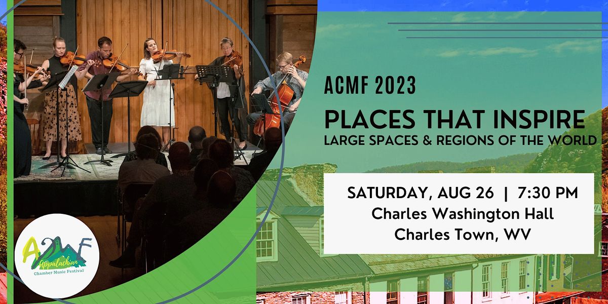 ACMF 2023: Places That Inspire: Large Spaces and Regions of the World ...