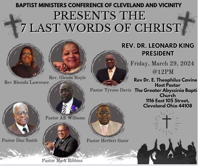 The Seven Last Words of Jesus Christ at 1161 E 105th St, Cleveland, OH ...