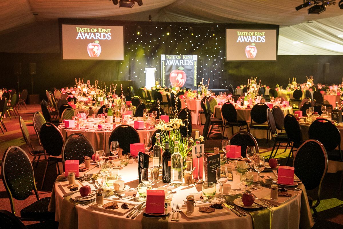 Taste of Kent Awards 2022 Presentation Dinner at Kent Event Centre ...