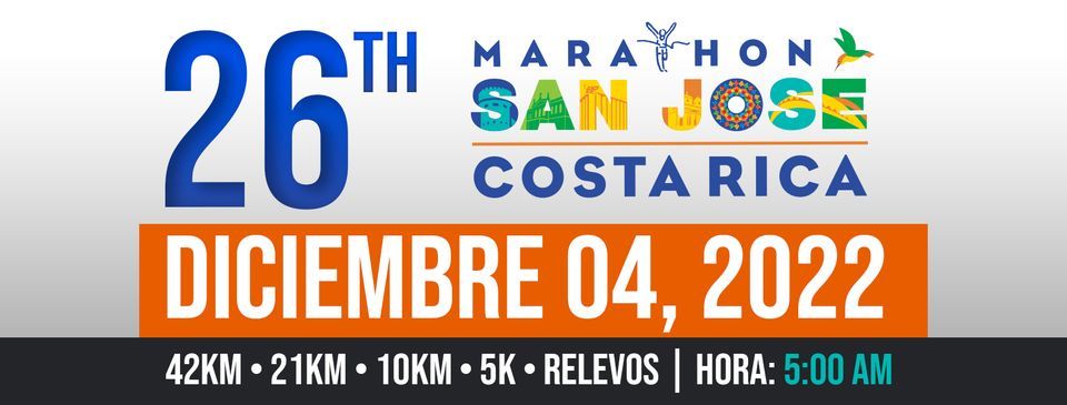 Marathon San Jose, Costa Rica 2022 at San José Costa Rica, San Vicente ...