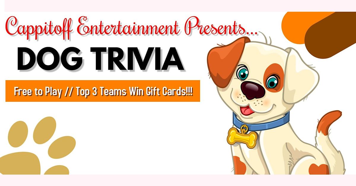 Dog Trivia at Lucky Dog Bark & Brew Charlotte at Lucky Dog Bark & Brew Charlotte on 30th March, 2023