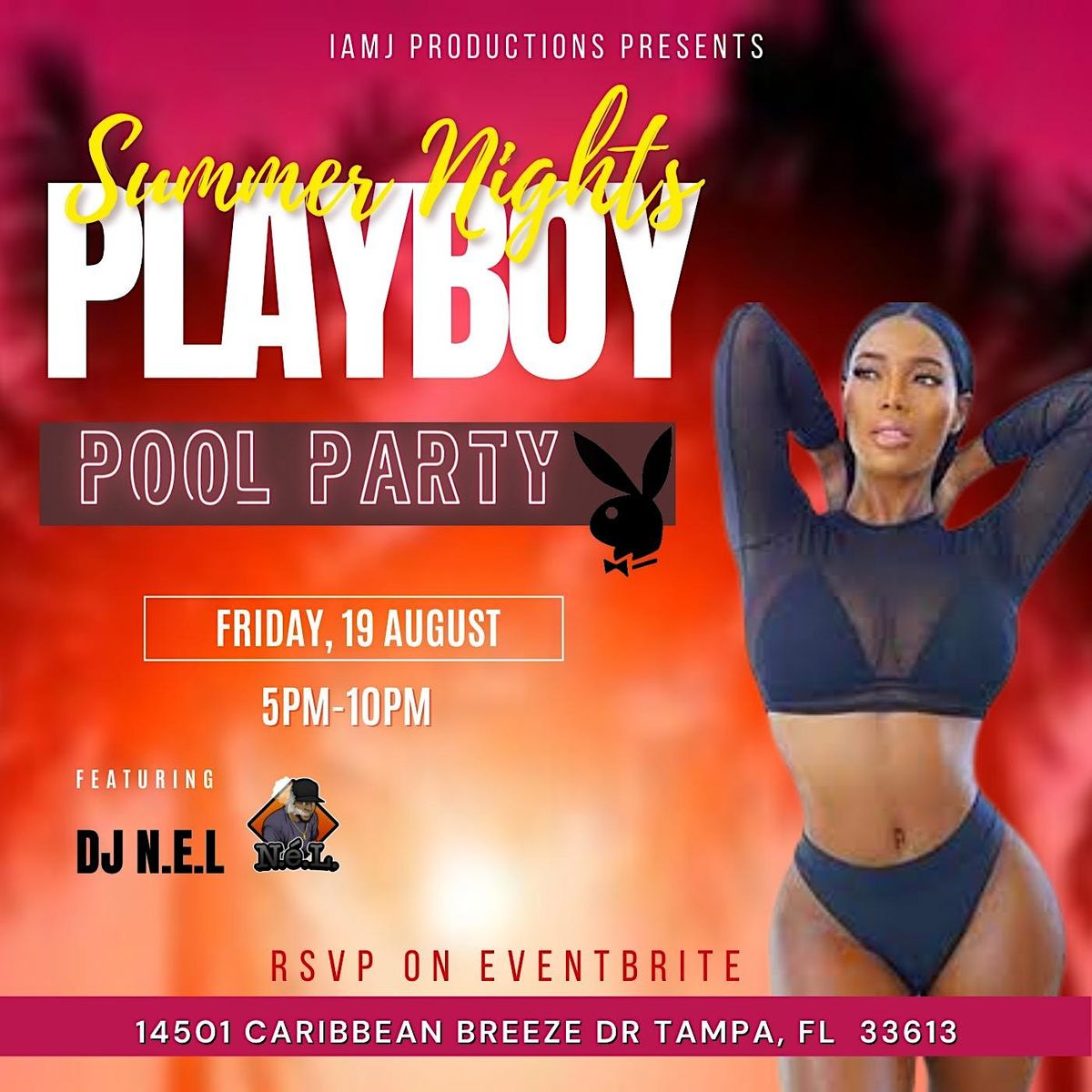 Playboy Pool Party 14501 Caribbean Breeze Dr Tampa Fl August 19 2022