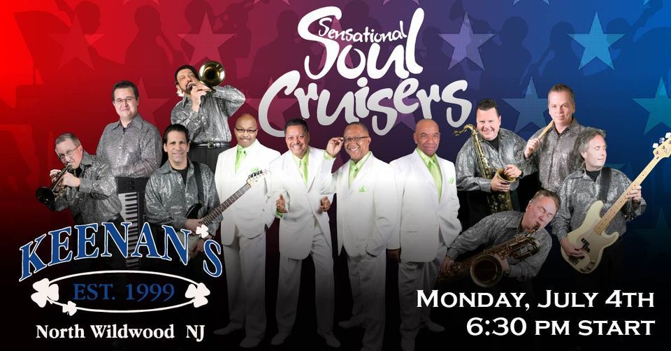 Soul Cruisers Every Monday @ Keenans in North Wildwood NJ | Keenans ...