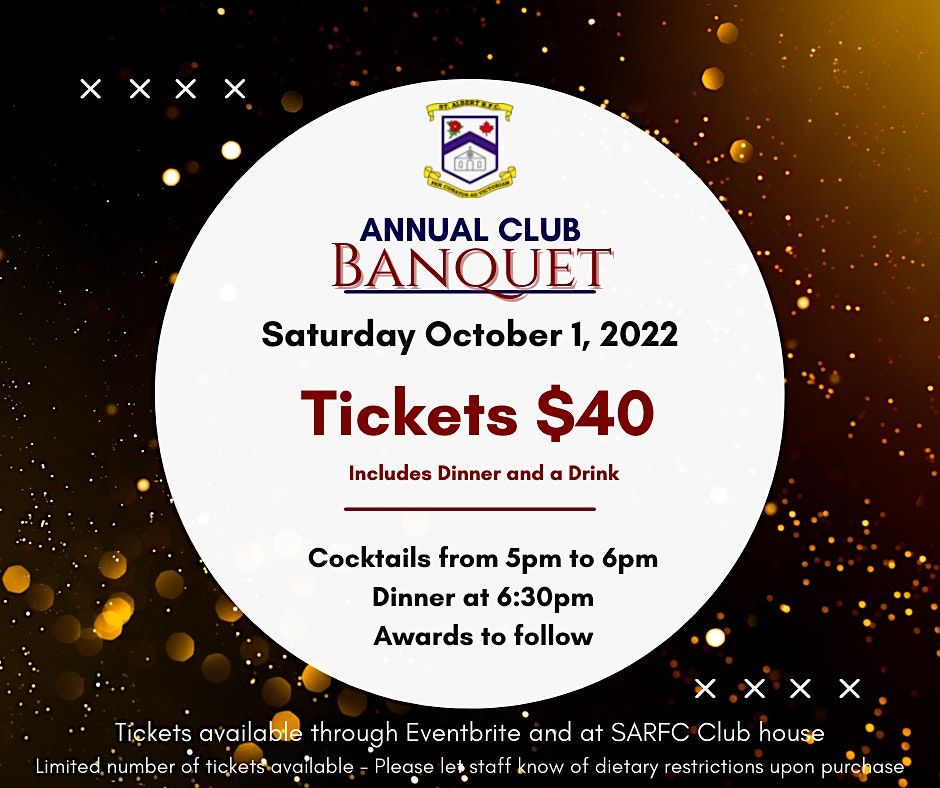 2022 Banquet and Awards Night | St Albert Rugby Football Club, St ...