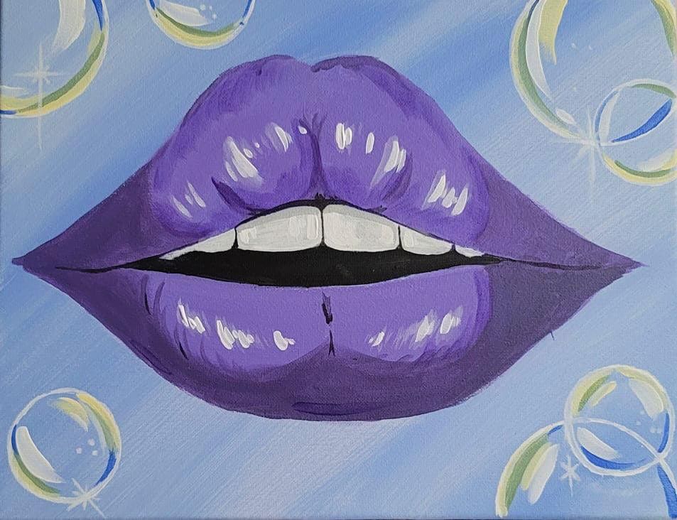 "AMETHYST KISS" - ADULT PAINT CLASS at Deep Space Brewing, Hillsboro on ...