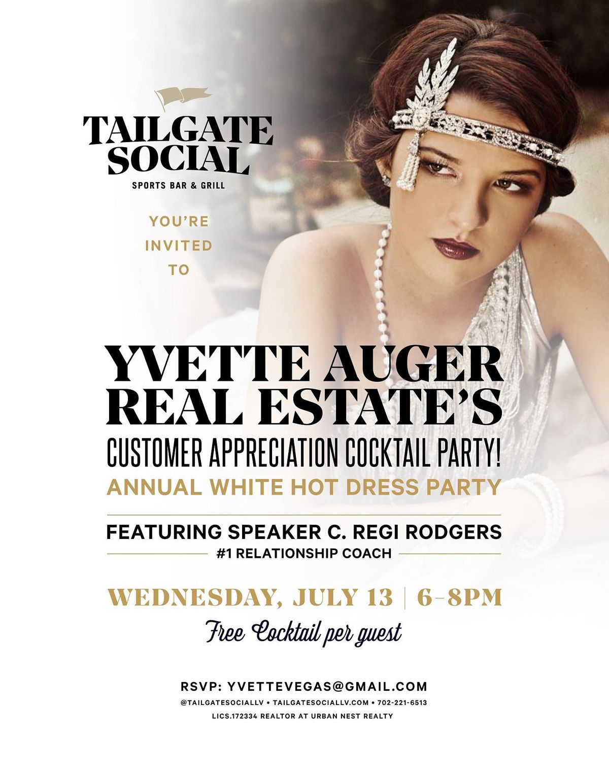 Yvette Auger Real Estates "White Dress Customer Appreciation Party!" 7/ ...