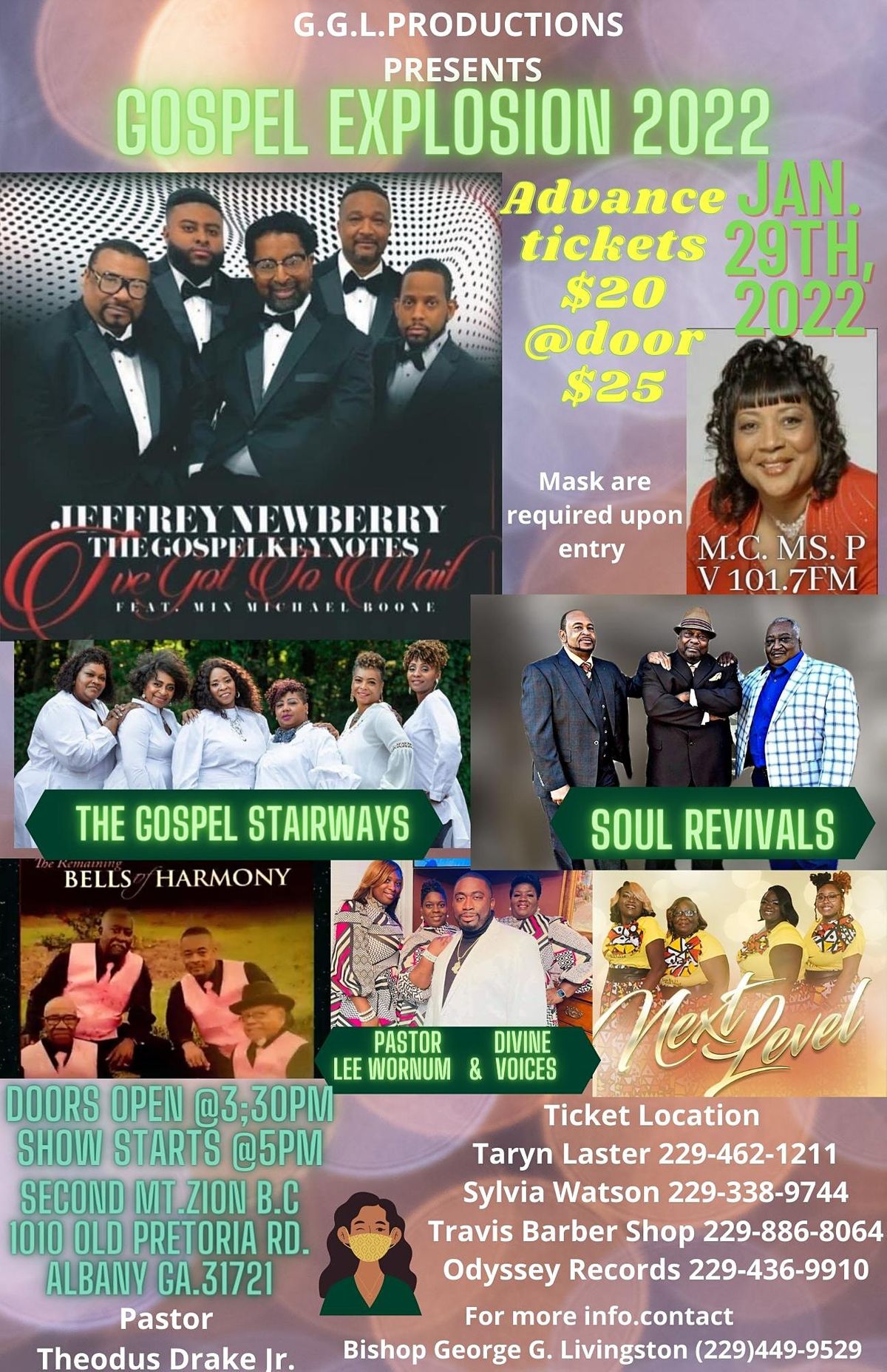 Gospel Explosion 2022 | Second Mt Zion Baptist Church, Albany, GA ...