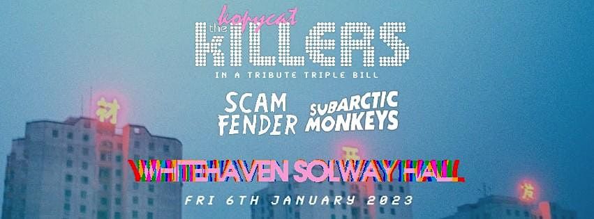 Killers Tribute Band - Whitehaven Solway Hall - 6th January 2023 at The ...