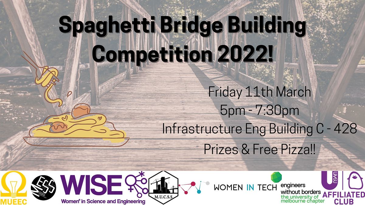 Spaghetti Bridge Building Competition 2022 at University of Melbourne ...