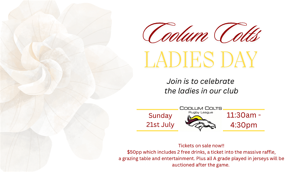 Coolum Colts Ladies Day 2024 at Coolum Colts Rugby League, Coolum Beach ...