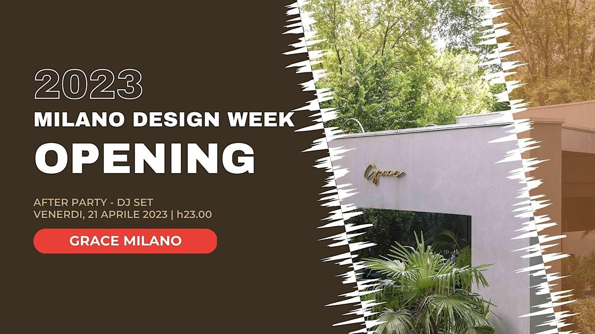 Milano Design Week | OPENING AFTER PARTY SUMMER GARDEN - Party con ...