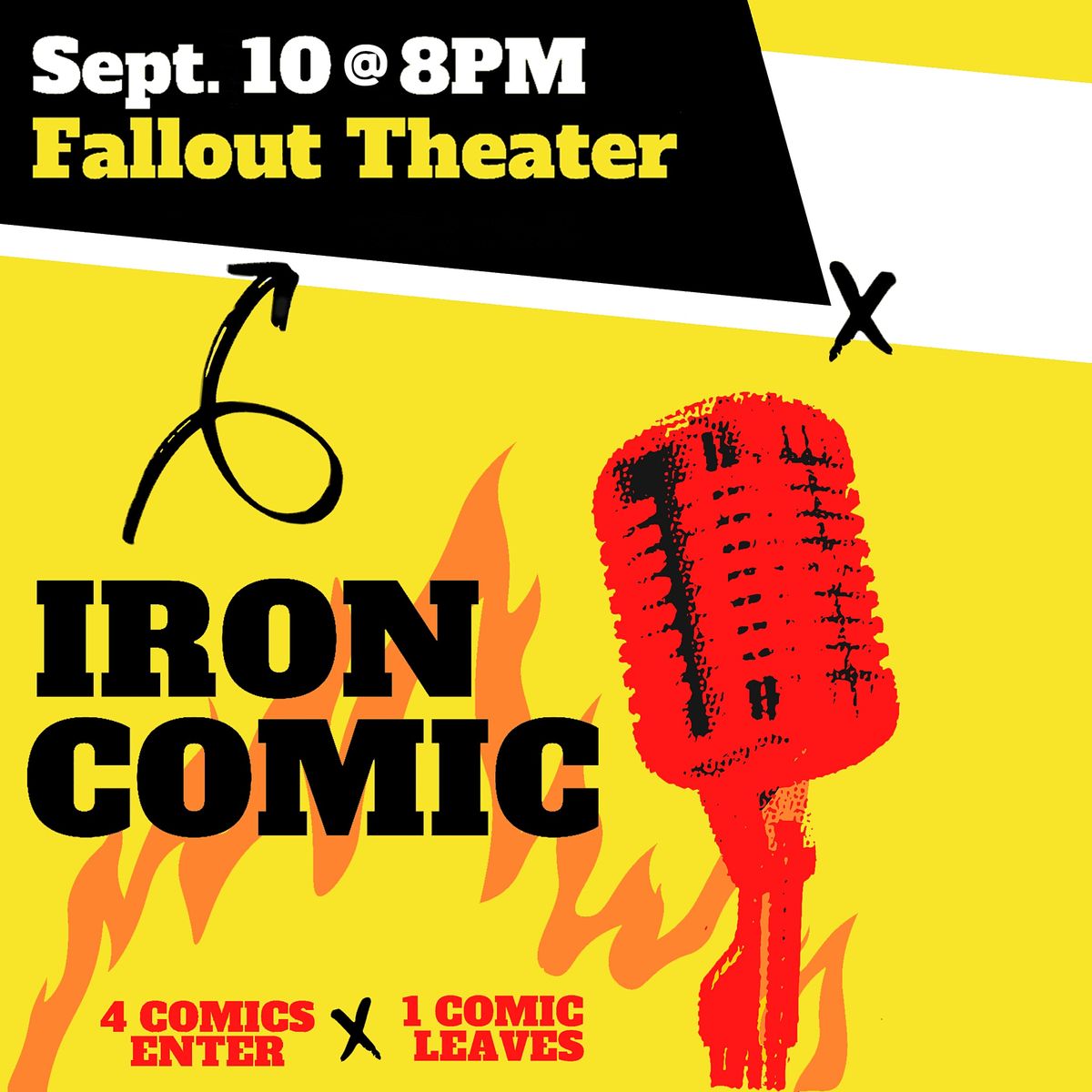 Iron Comic | Fallout Theater, Austin, TX | October 30, 2021