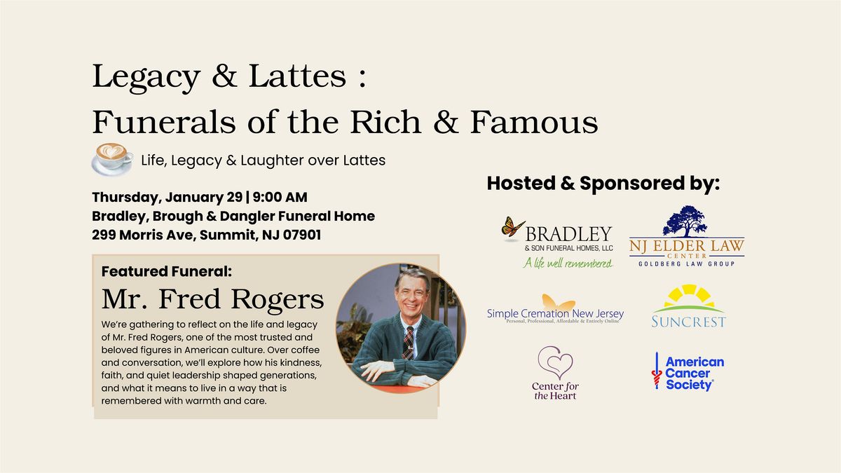 Legacy & Lattes : Funerals of the Rich & Famous at Bradley, Brough ...