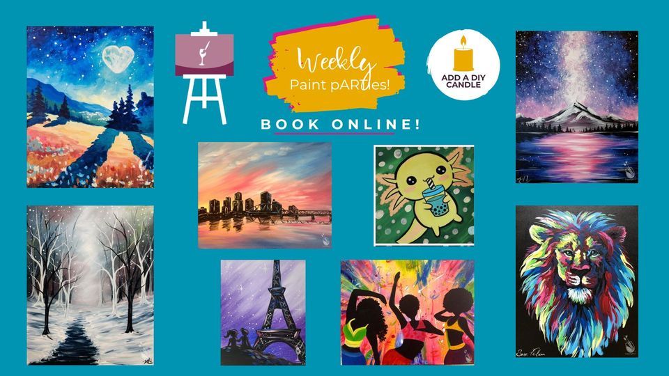 Weekly Paint pARTies! | Painting with a Twist (Little Rock, AR ...