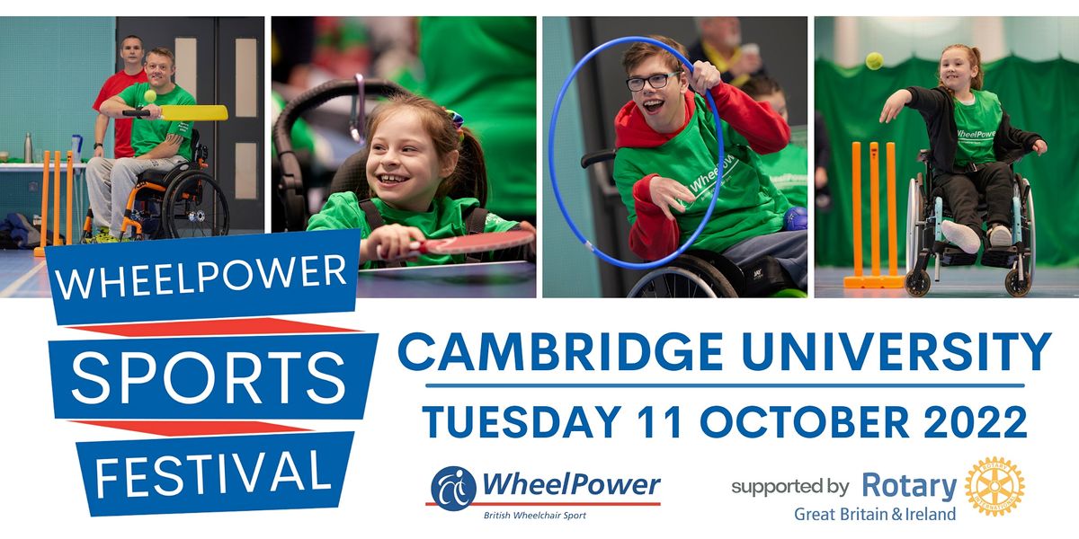 WheelPower Sports Festival - Cambridge - Tuesday 11 October 2022 ...
