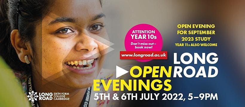 Long Road Sixth Form College Open Evenings at Long Road Sixth Form ...