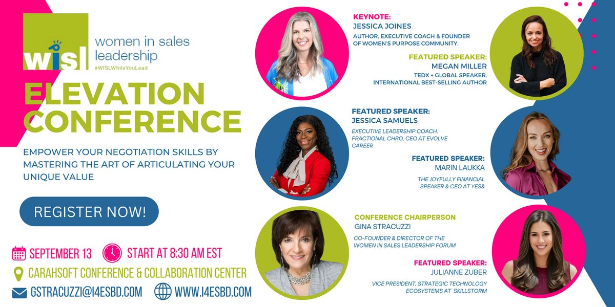 2024 Women in Sales Elevation Conference at 11493 Sunset Hills Rd ...