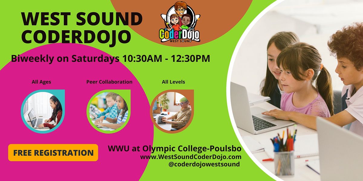 2022-2023 Season of West Sound CoderDojo | Western Washington University OC Poulsbo | September ...